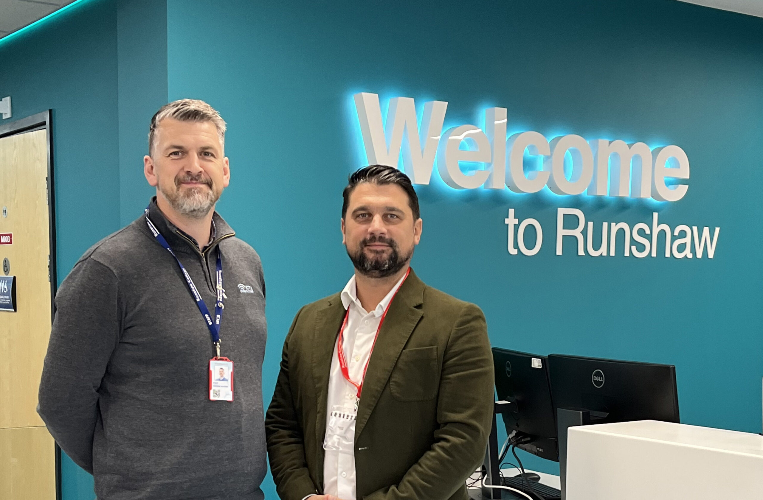Cyber students welcome 'The Boss' from hit Channel 4 show Hunted — Runshaw College