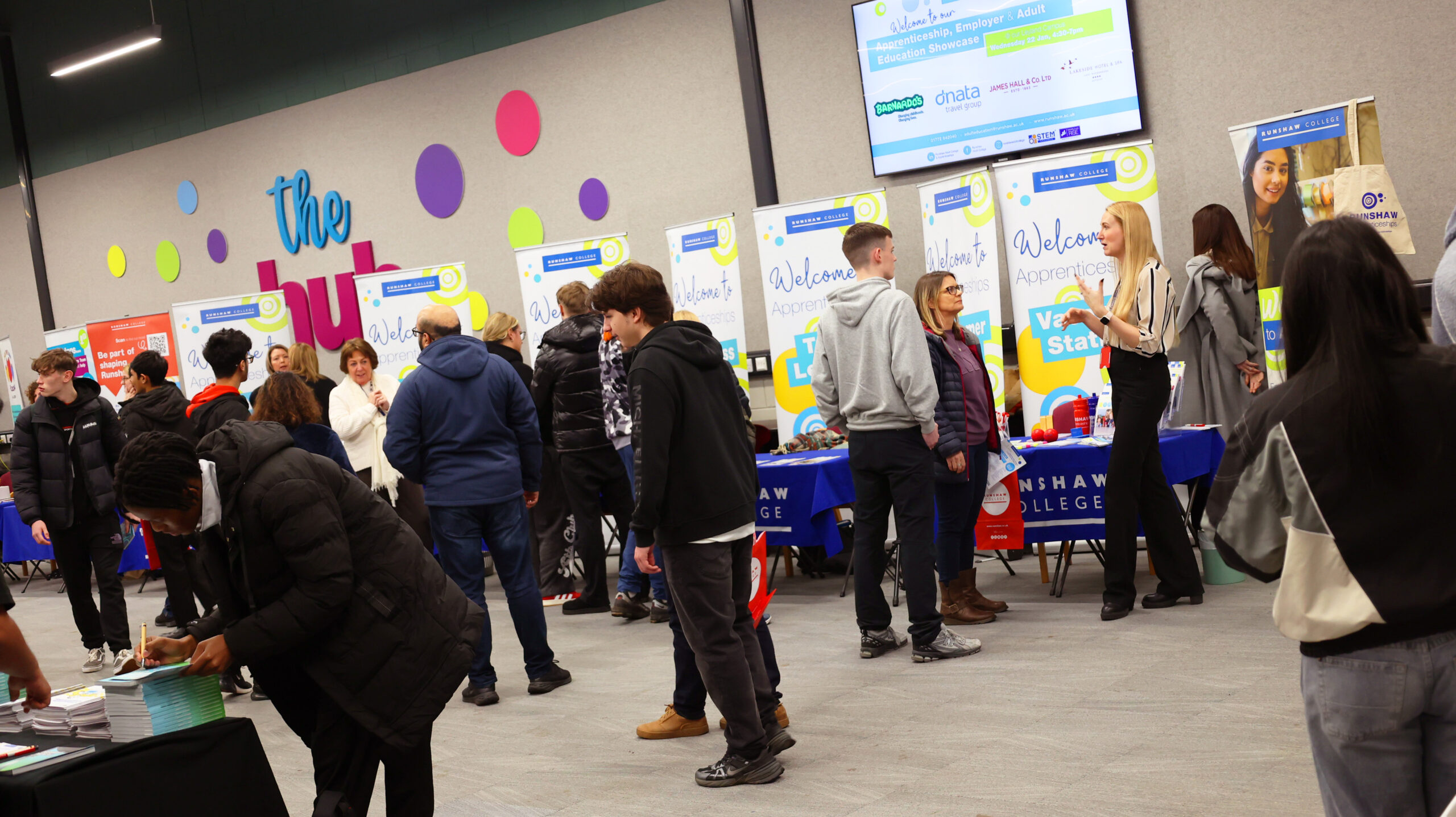 Partners and guests attend first Showcase event of the year — Runshaw ...